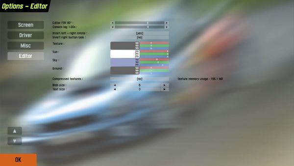 LFS Editor/Options - LFS Manual