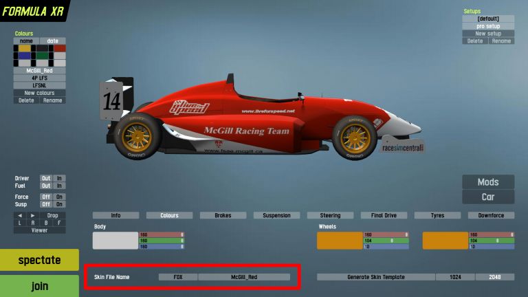 Skin Tutorial - LFS Manual